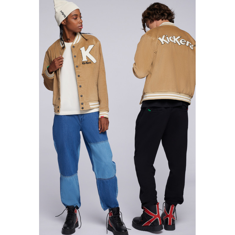 Kick Teddy - Unisex camel Teddy jacket - Kickers © Official Site
