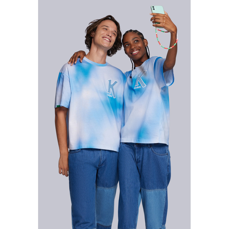 Kick TShirt - Unisex blue T-shirt - Kickers © Official Website