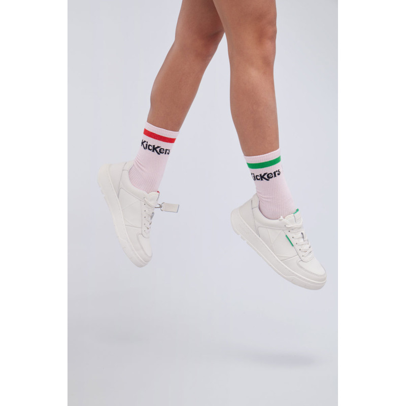Kick Socks - Chaussettes roses unisexe - Kickers © Site Officiel