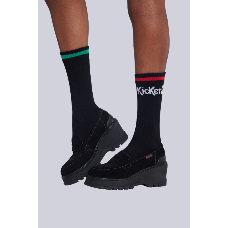 Kick socks - Schwarze Socken Unisex - Kickers © Offizielle Website