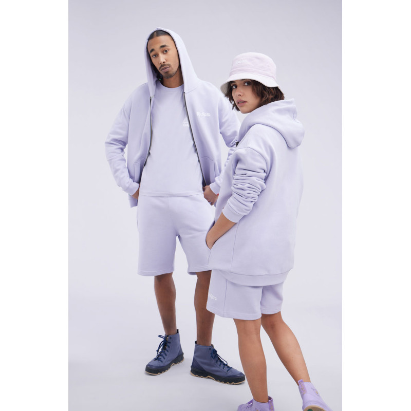 Kick Zip - Sweat à capuche lilas unisexe - Kickers © Site Officiel