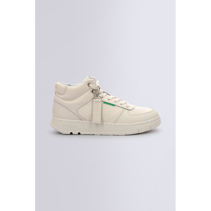 Kick Allure white high sneakers for woman and man - Kickers © Official ...