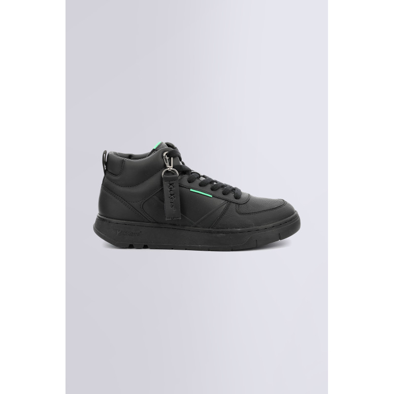 Kick Allure black high sneakers for woman and man - Kickers © Official ...
