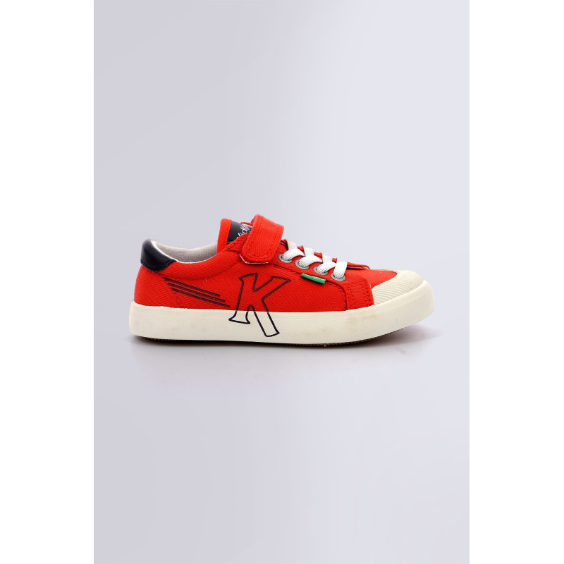 Kickgoldi - Sneakers rouges pour fille - Kickers © Site Officiel
