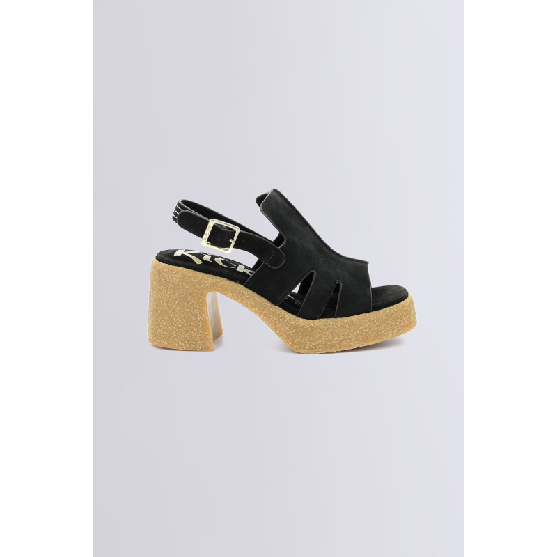 Kick Charlie - Sandalias negras para mujer - Kickers © Página oficial