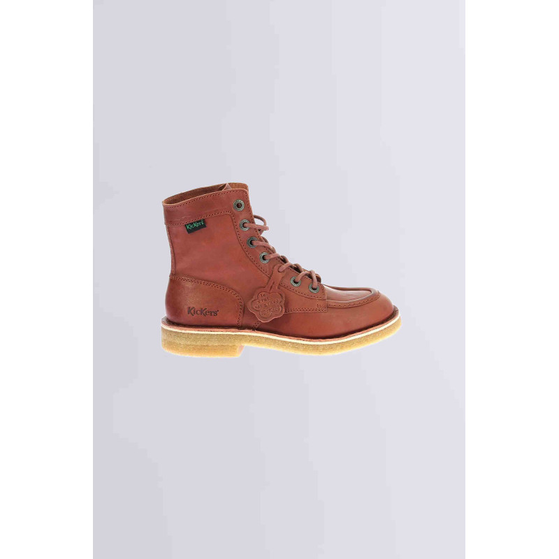 Kick Orijeans - Bottines rouges pour femme - Kickers © Site Officiel