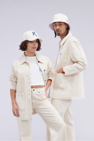 Organic Kick jacket - Veste en jean denim camouflage unisexe - Kickers ...